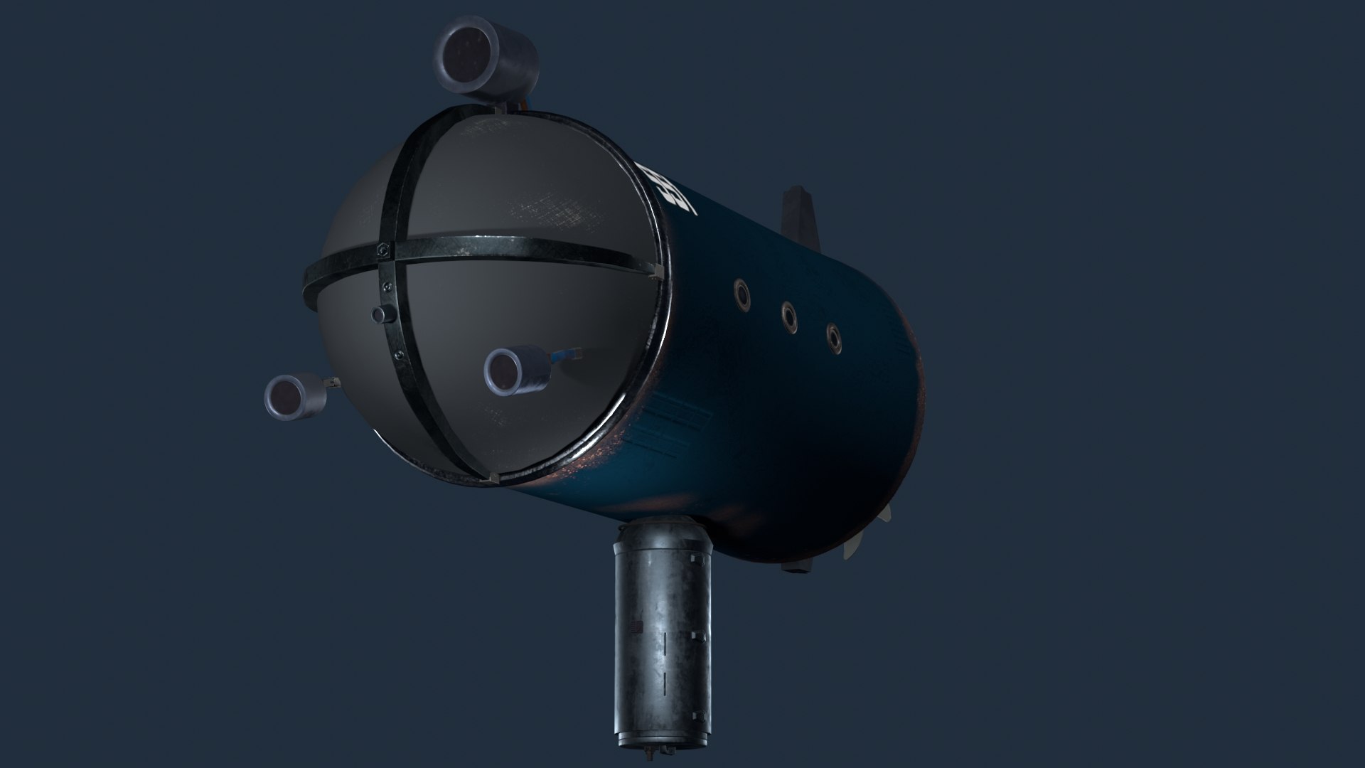 3D Deep Diving Submarine Model - TurboSquid 1982123