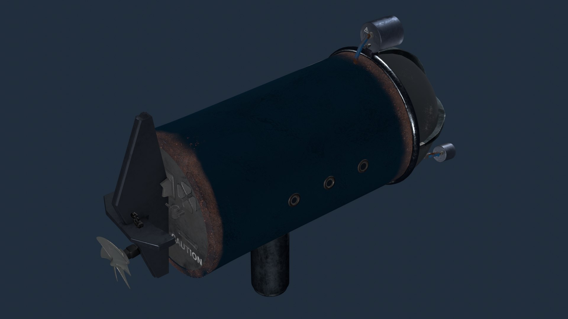 3D Deep Diving Submarine Model - TurboSquid 1982123