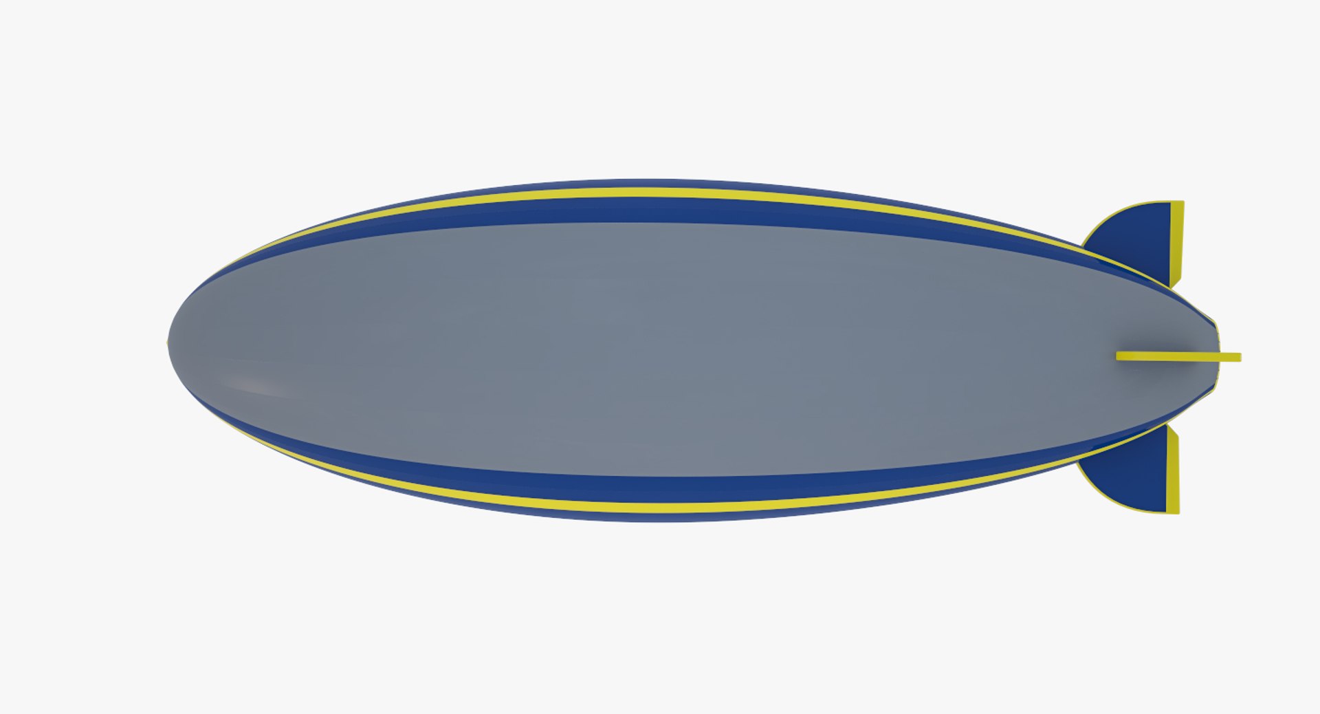 Good Year Blimp - Model - TurboSquid 1206468