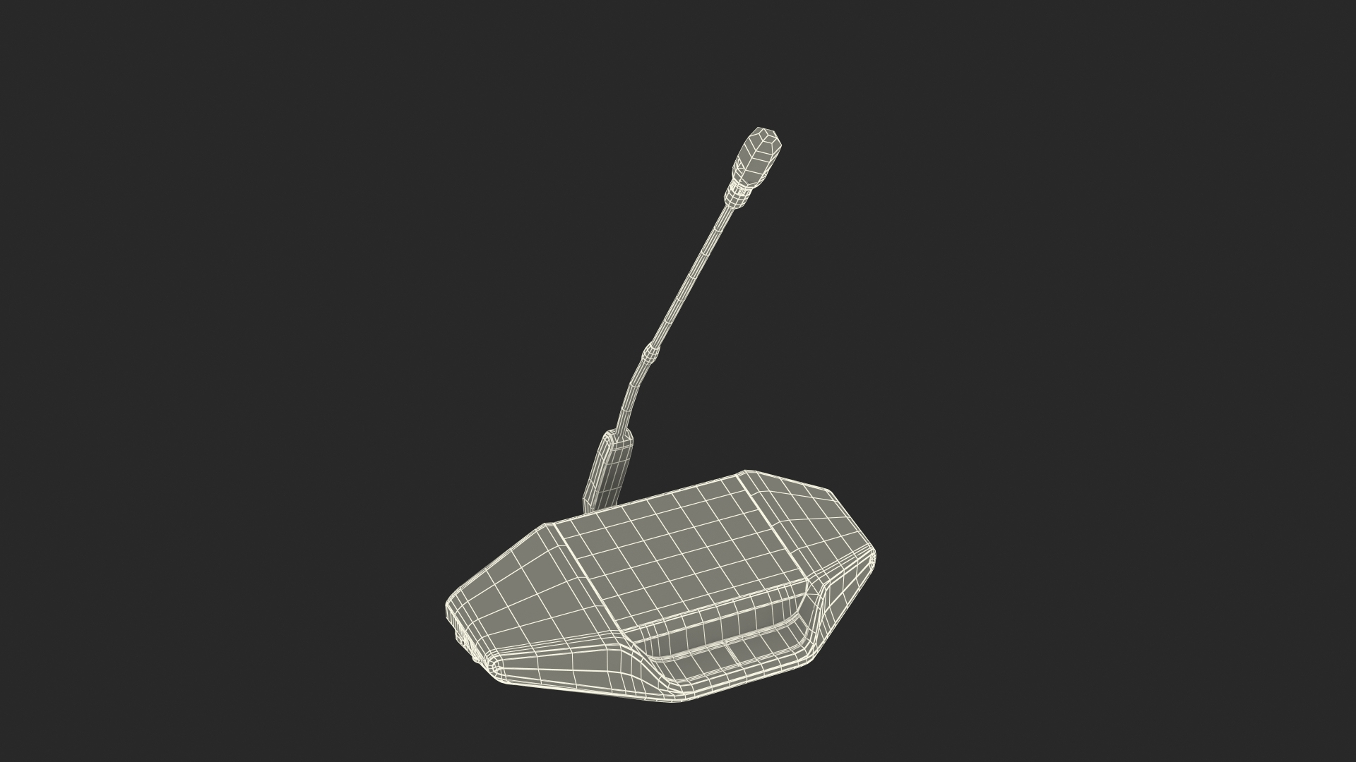 Bosch Wireless Discussion Device With Touchscreen 3D - TurboSquid 1797867