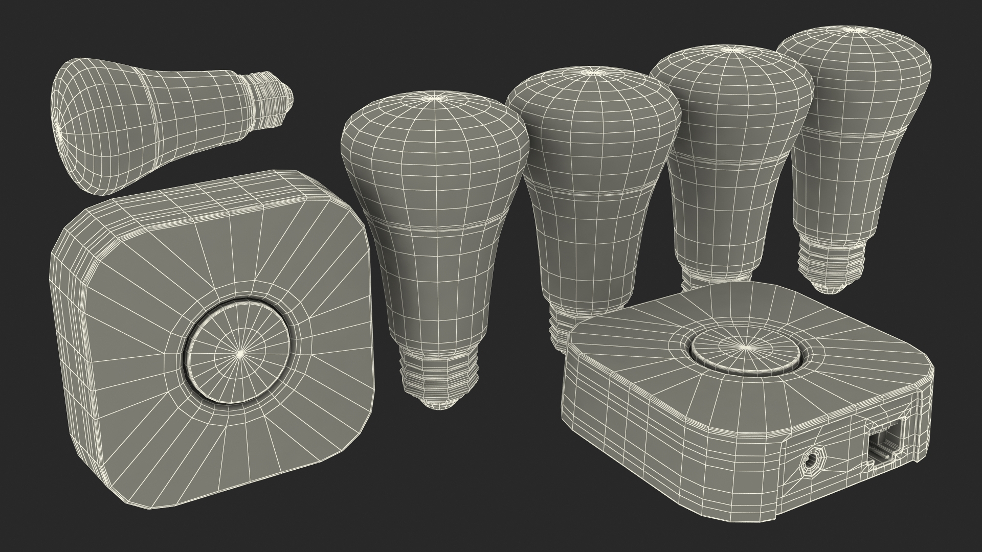 Philips Hue White Color 3D Model - TurboSquid 1580827