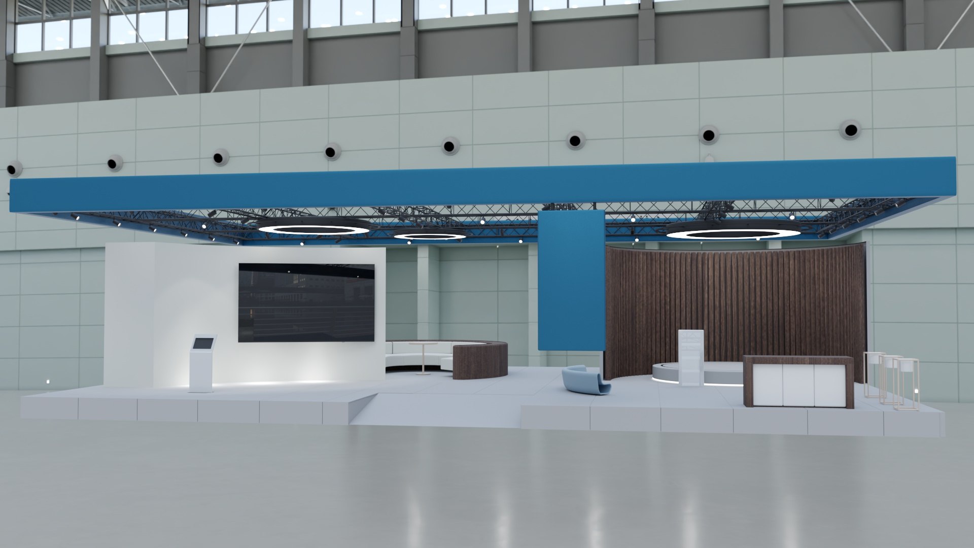 3D Exhibition Stands Model - TurboSquid 2340976