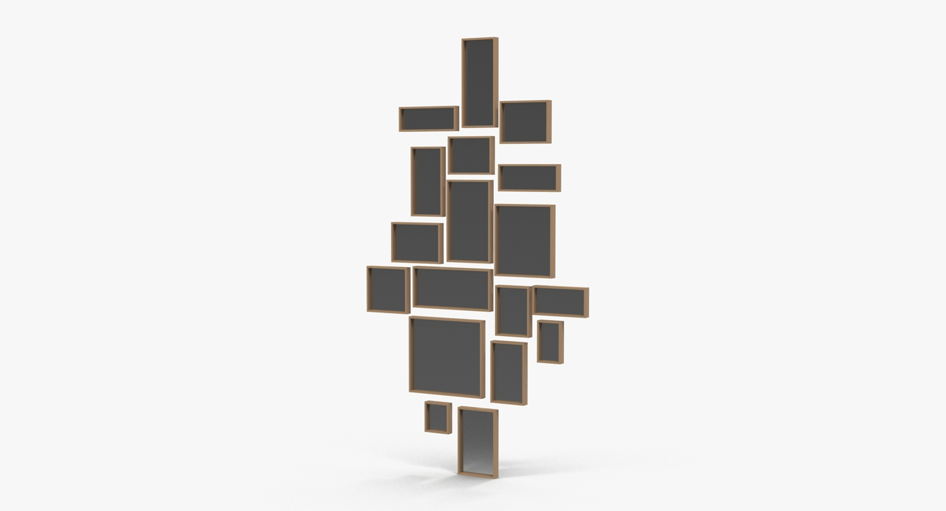 christopher guy cubic mirror 3d c4d