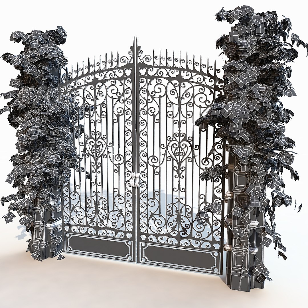 3d Model Gate