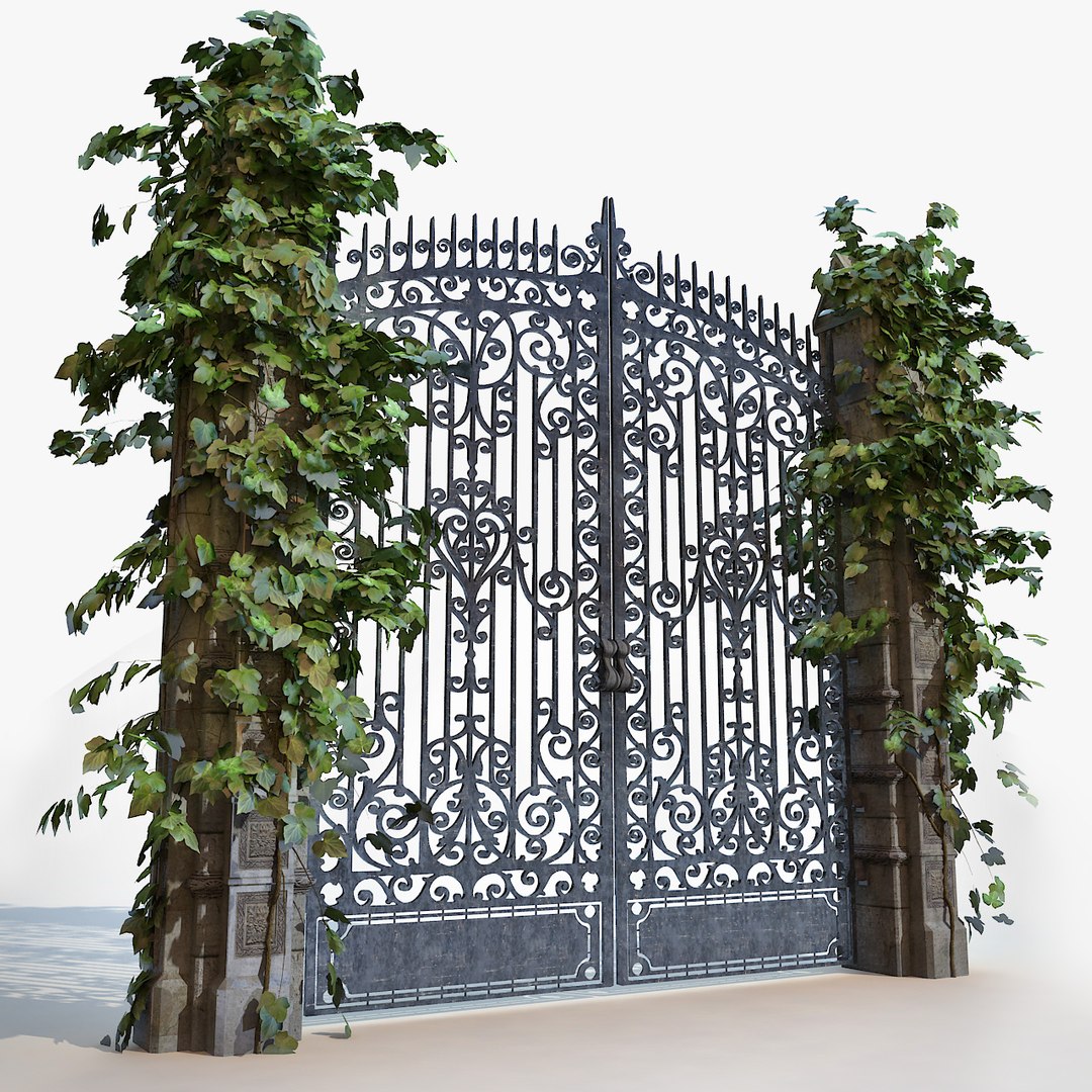 3d model gate