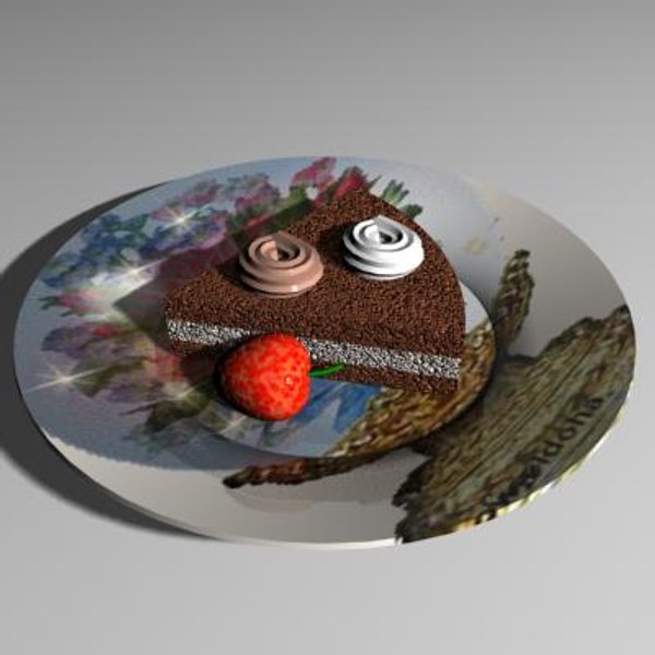 Teller 3D-Modell - TurboSquid 429030