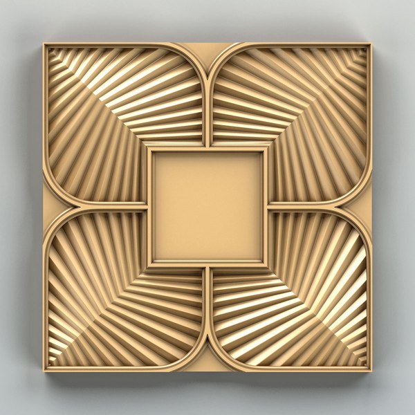 modelo 3d Wall panel 031 - TurboSquid 1966856