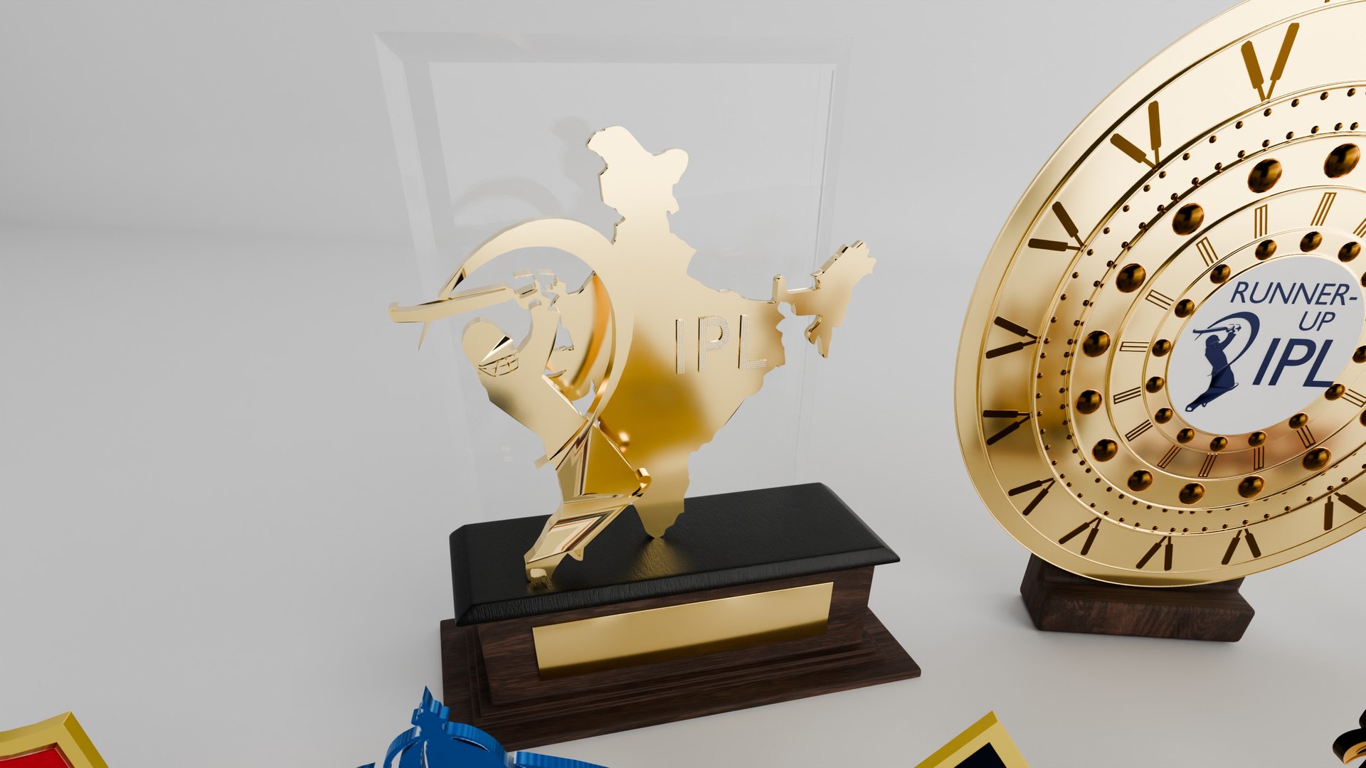 3D Exclusive 3D IPL Models Pack Trophies Team Logos - TurboSquid 2399394