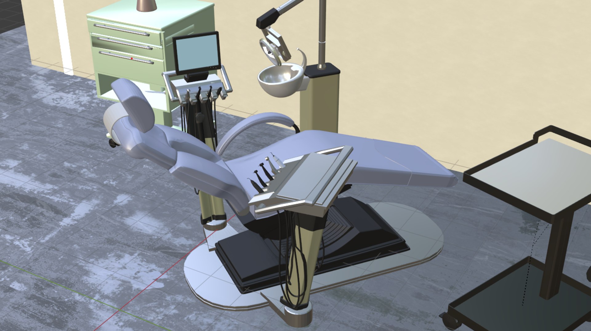 Clinic Dentist 3D Model - TurboSquid 2187943