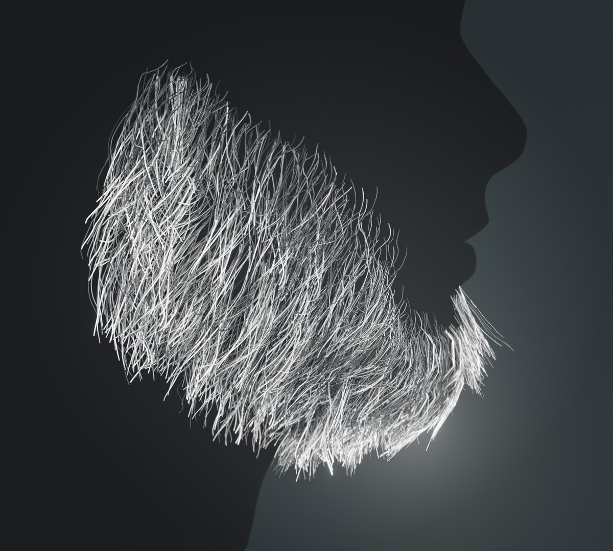 3D Beard RealTime 12 Version 1 - TurboSquid 1892366