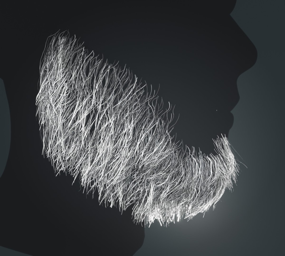 3D Beard RealTime 12 Version 1 - TurboSquid 1892366