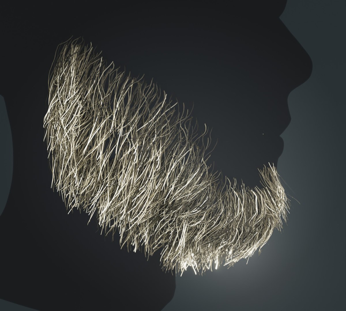 3D Beard RealTime 12 Version 1 - TurboSquid 1892366
