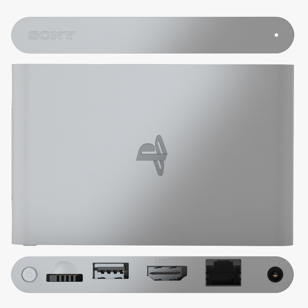 Sony Playstation Tv 3d Model