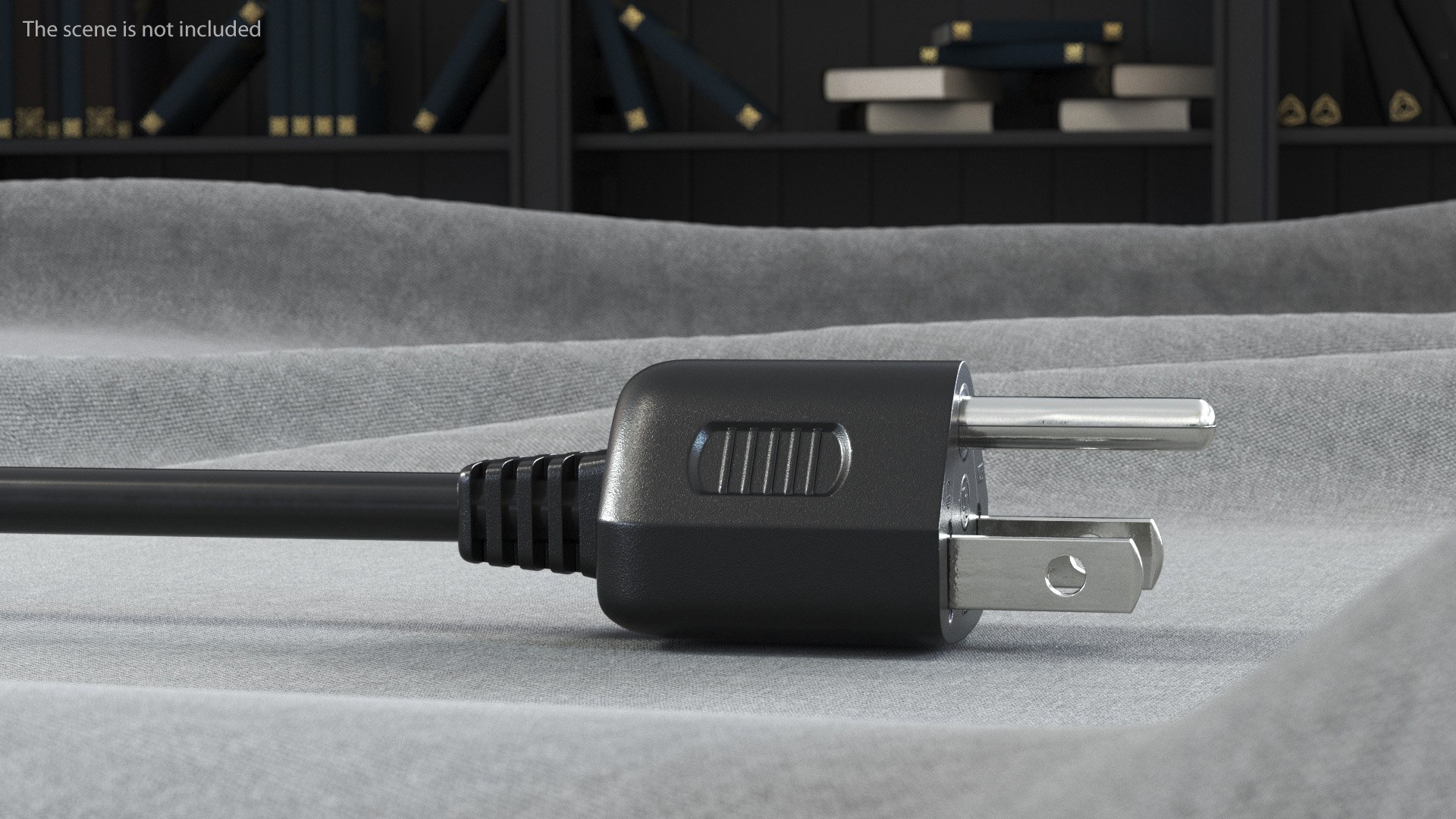 Type B Electric Plug Grounded Rigged 3D model - TurboSquid 2042715