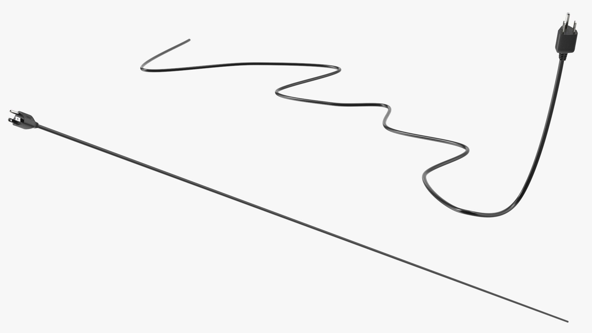 Type B Electric Plug Grounded Rigged 3D model - TurboSquid 2042715