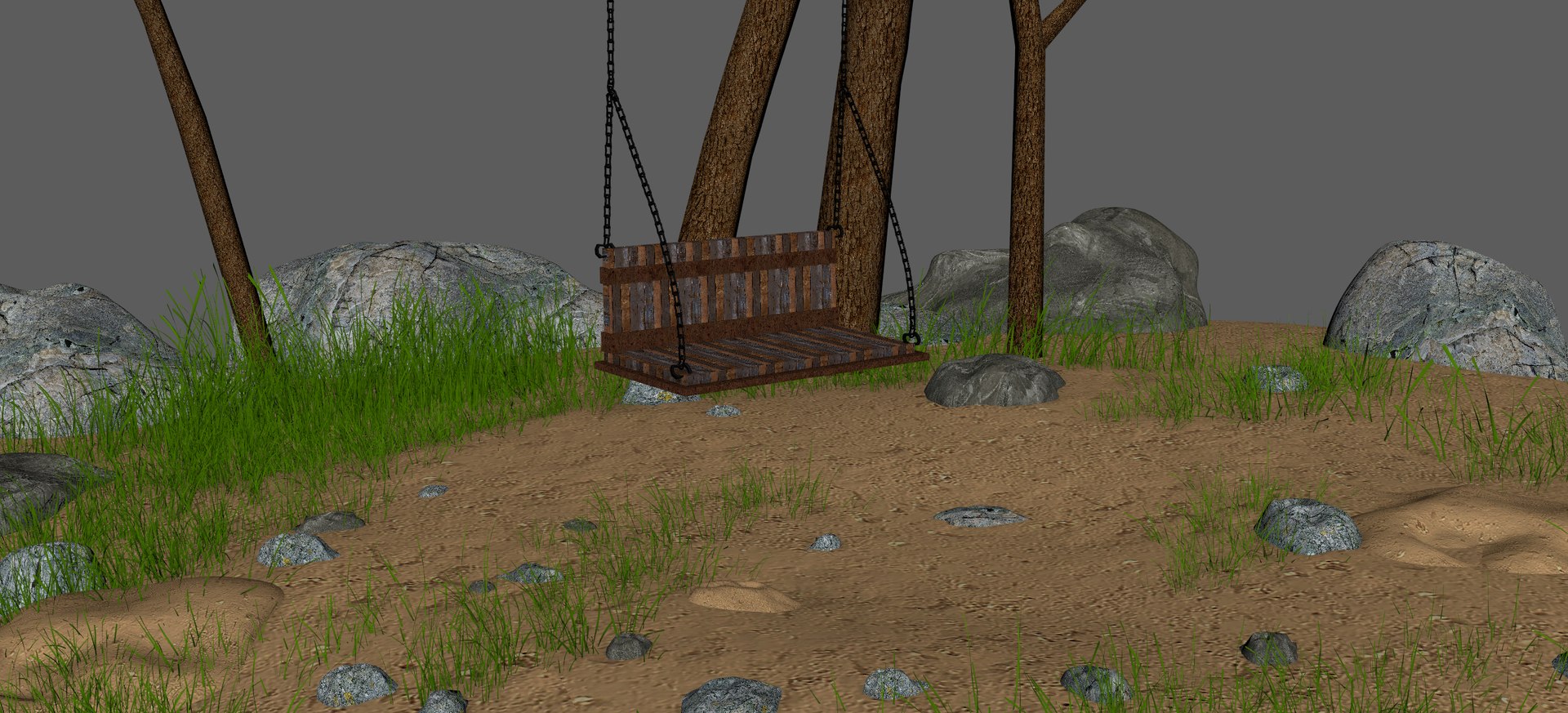 Swing Tree 3D Model - TurboSquid 1306506
