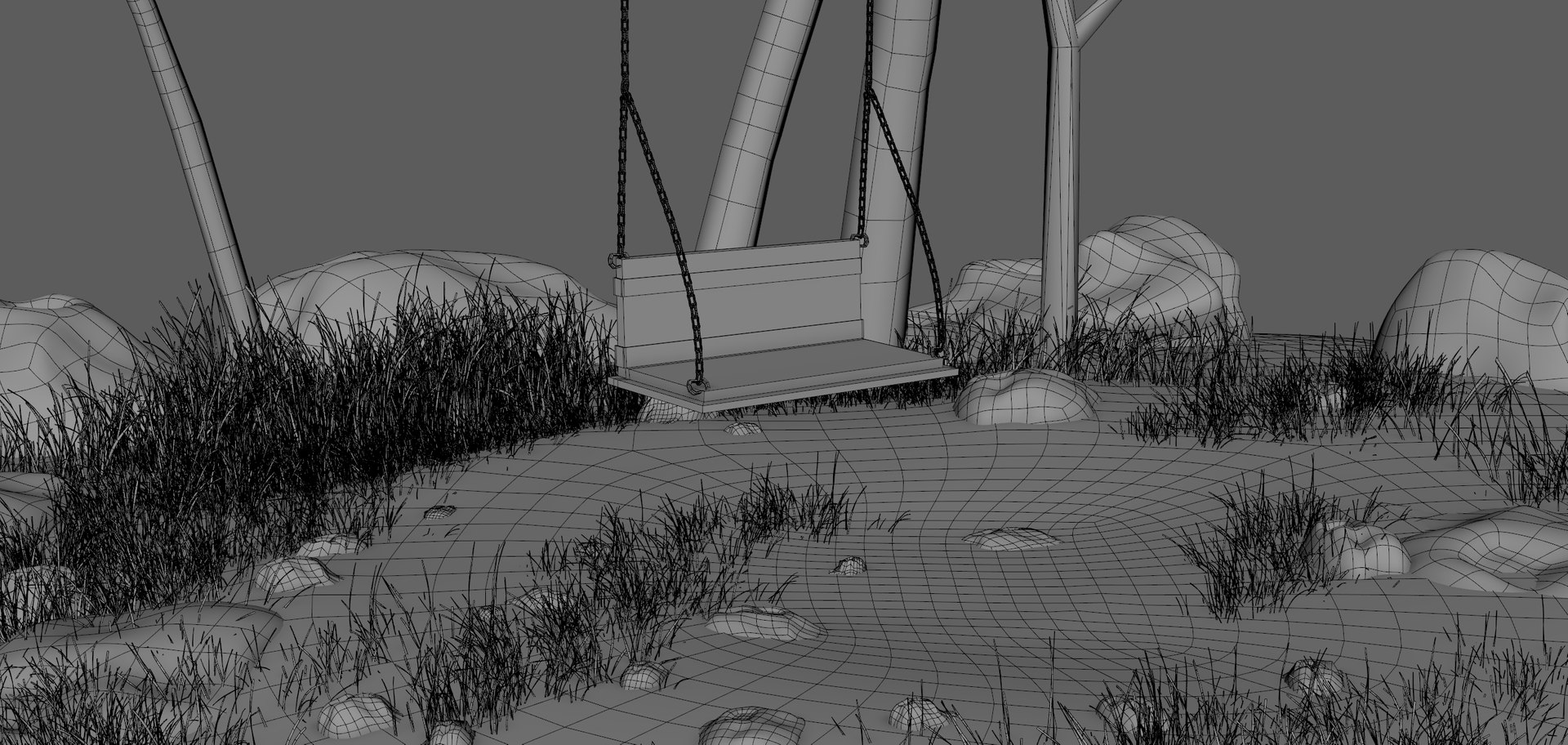 Swing Tree 3D Model - TurboSquid 1306506