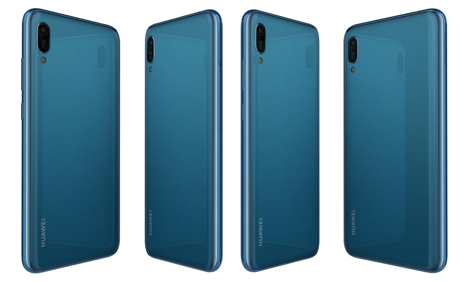 Huawei Y6 2019 Colors Model - TurboSquid 1584205