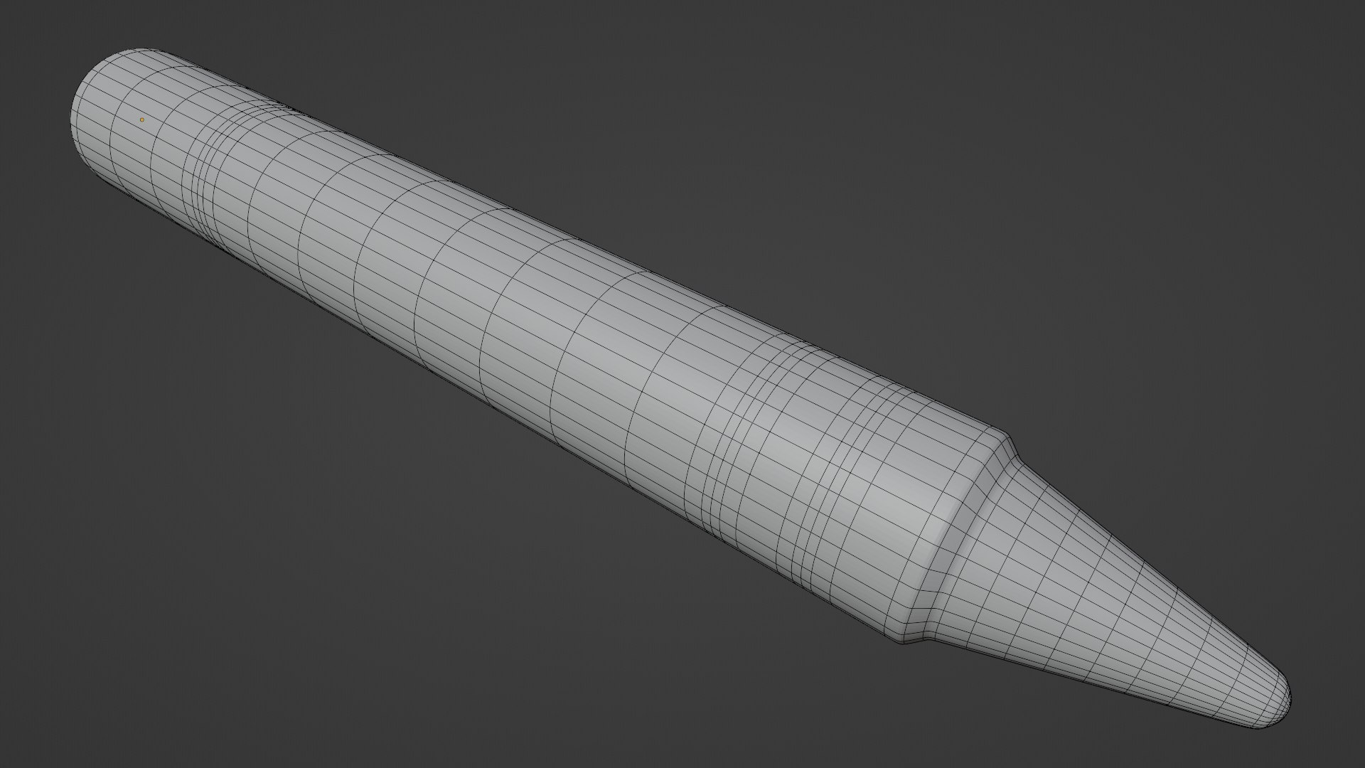 Blue Crayon 3D Model - TurboSquid 2235667