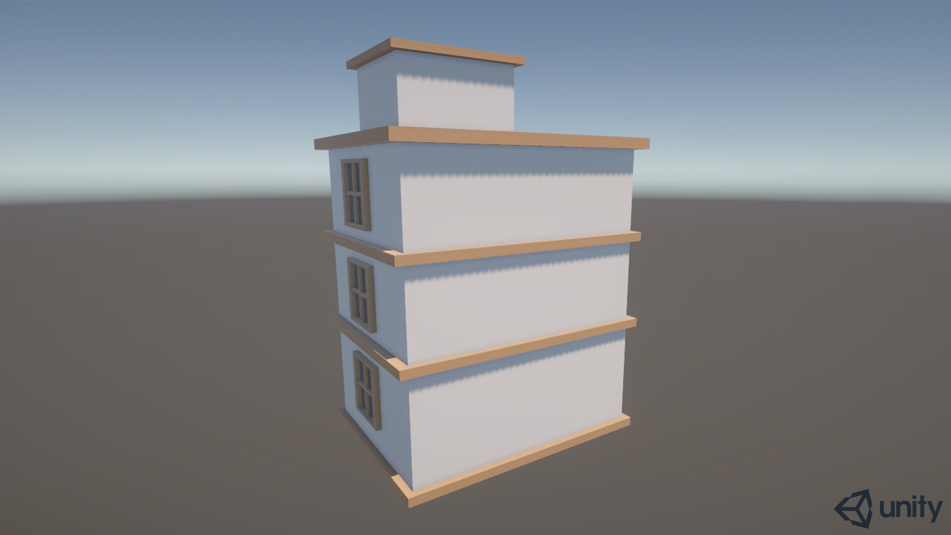 Stylized Low Poly Building Model - TurboSquid 2171574
