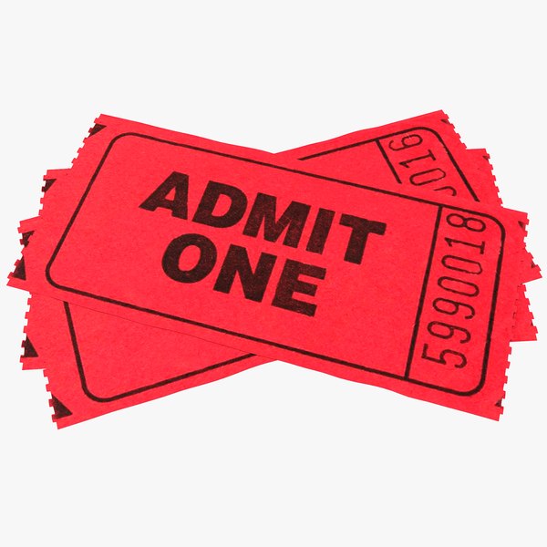 Ticket 3D Models for Download | TurboSquid