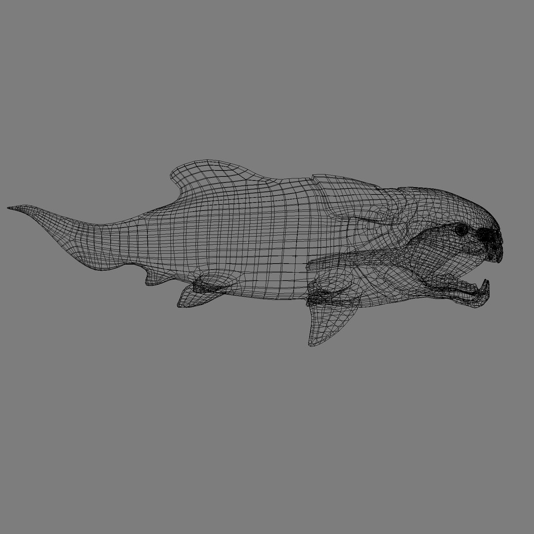 Max Dunkleosteus Fishes Devonian