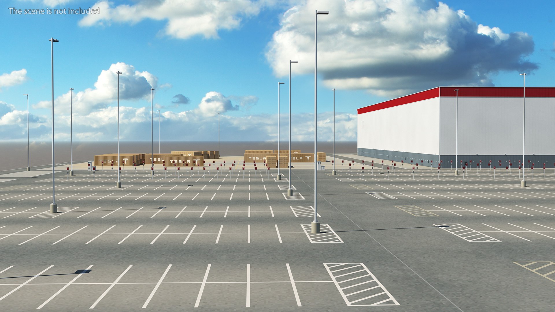 Tesla Factories Collection 3D model - TurboSquid 1755362