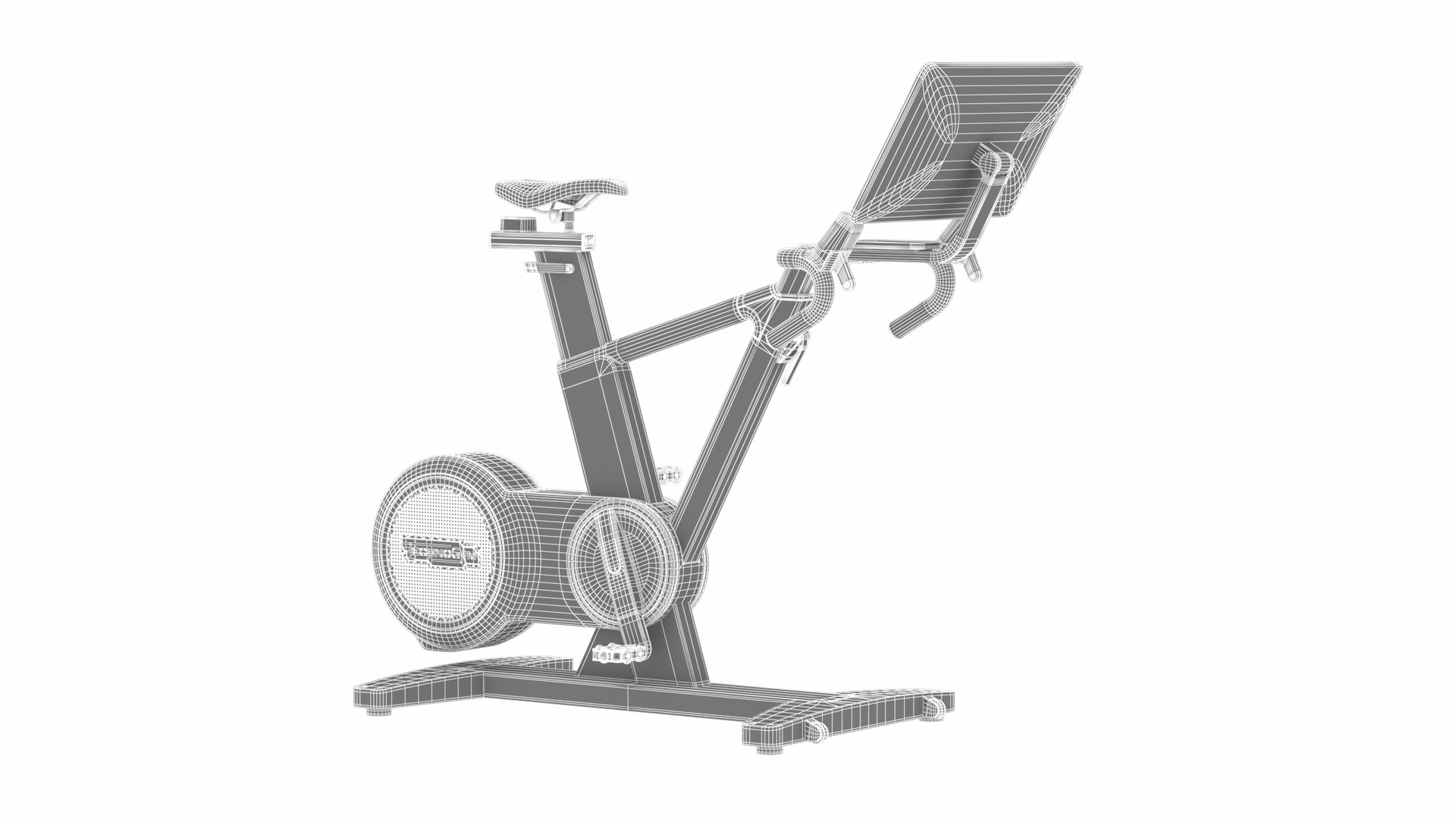Technogym Ride Smart Bike 3D Model - TurboSquid 2417866