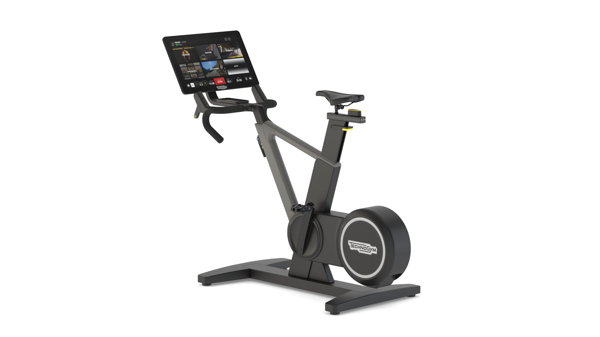 Technogym Ride Smart Bike 3D Model - TurboSquid 2417866