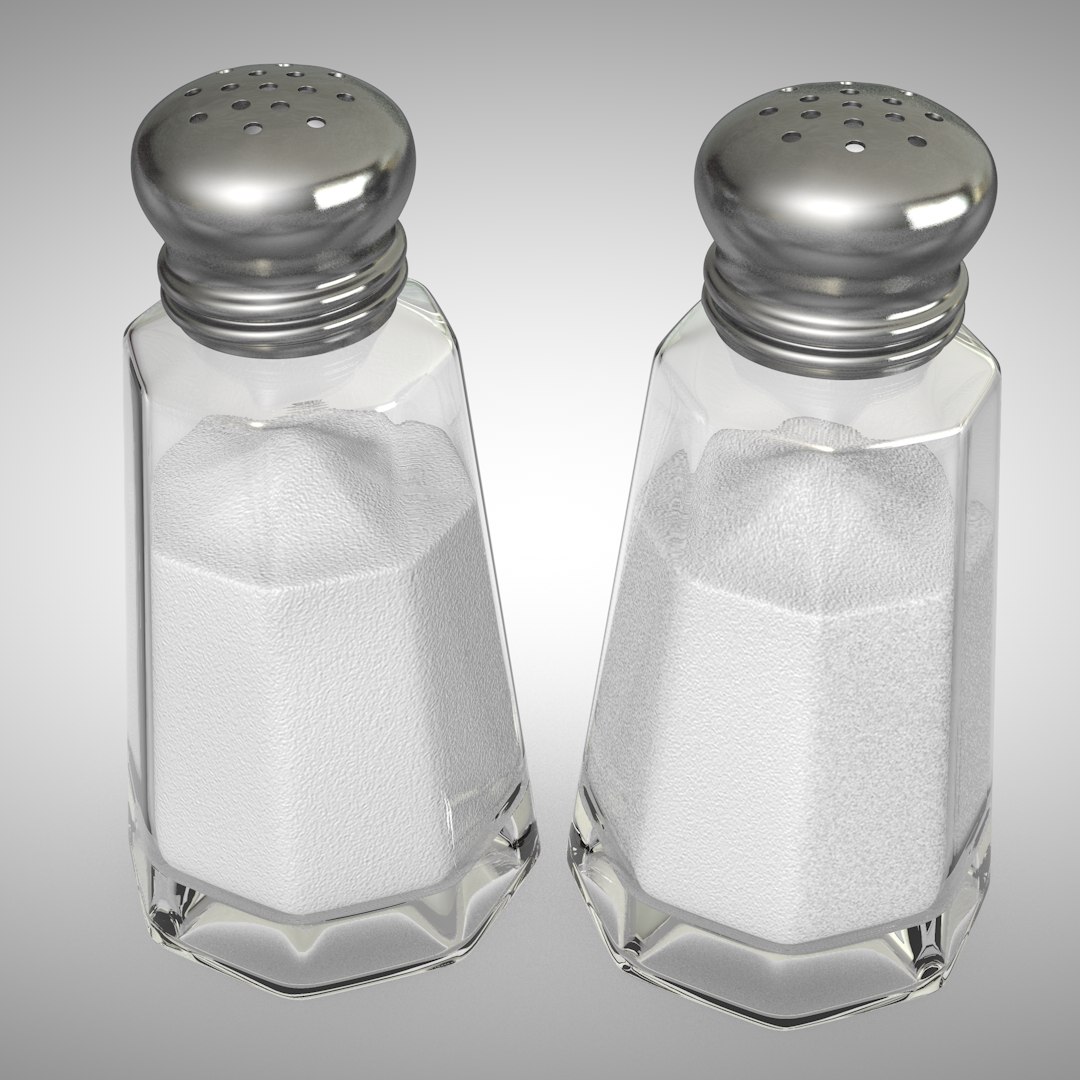 3D Salt Shaker Model - TurboSquid 1209983