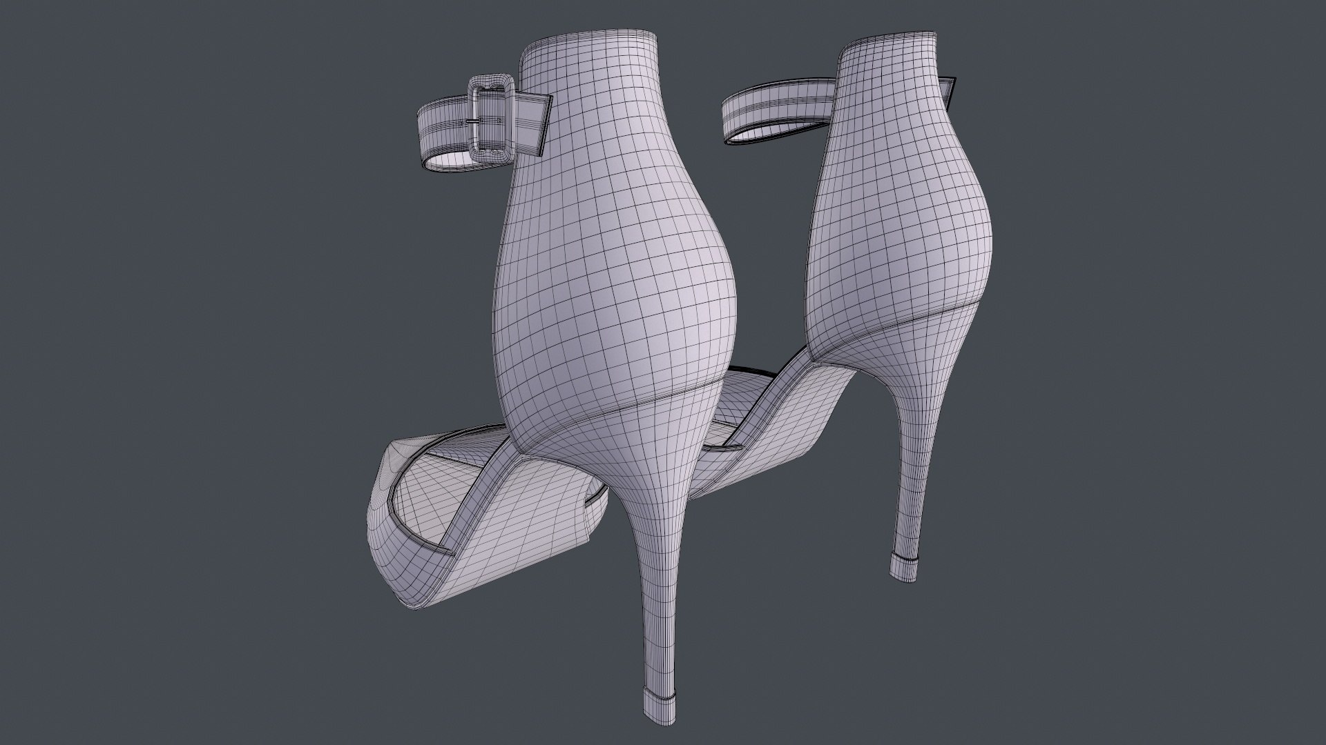 High Heels Women Shoes 3D Model - TurboSquid 2031783