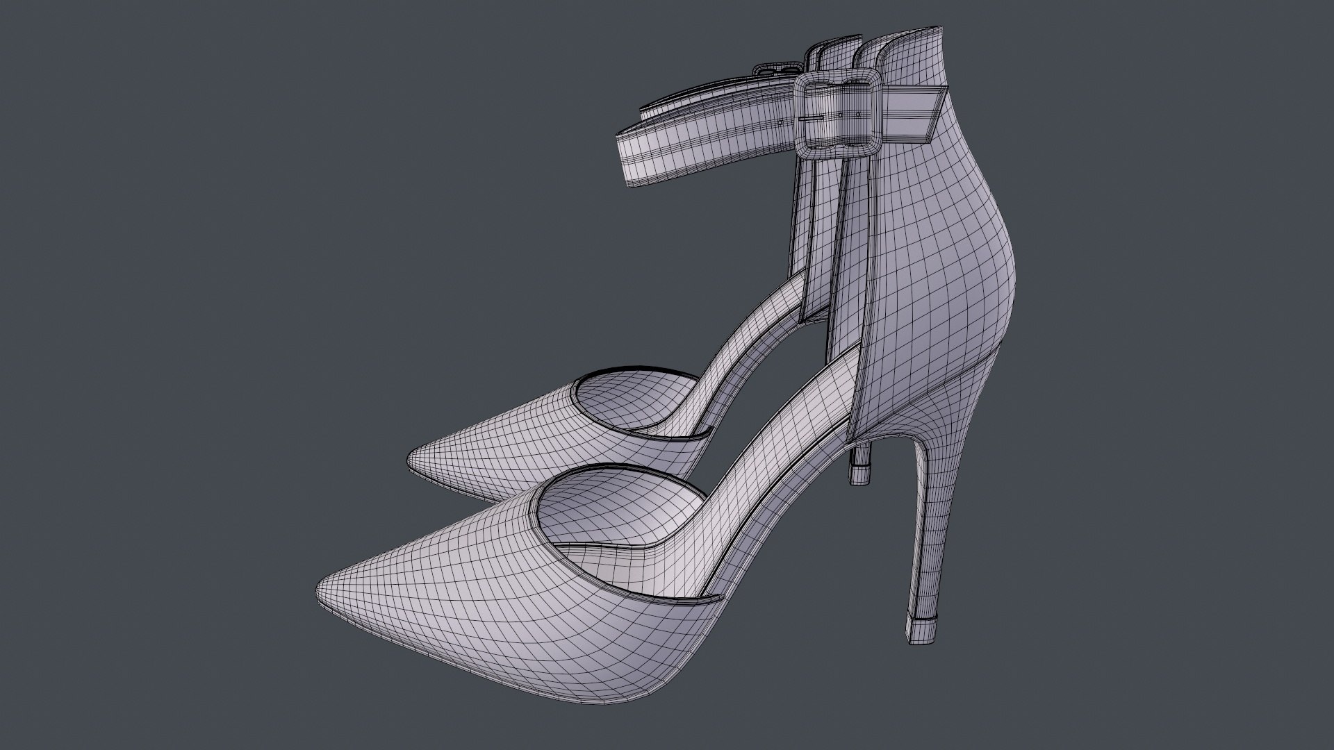 High Heels Women Shoes 3D Model - TurboSquid 2031783