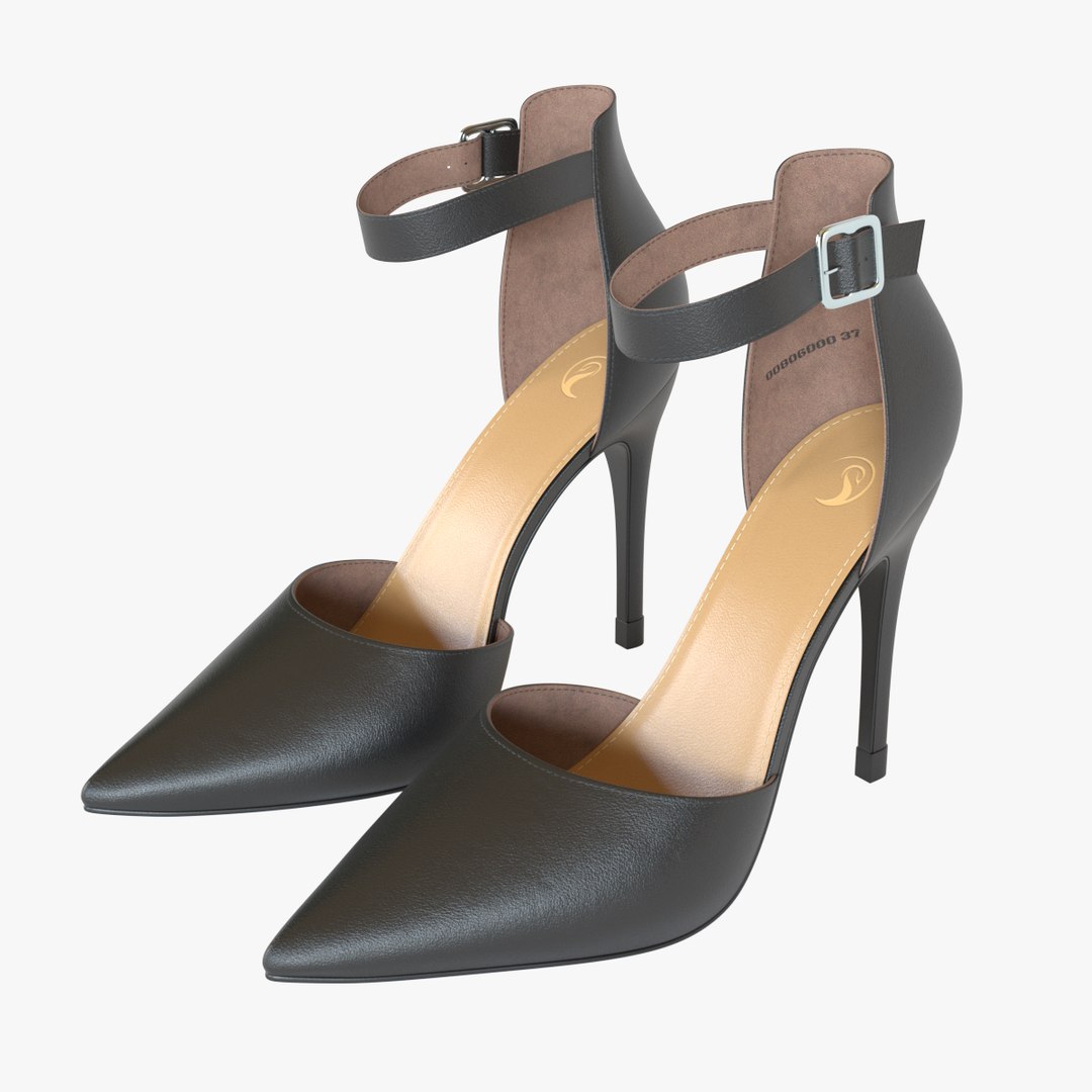 High Heels Women Shoes 3D model - TurboSquid 2031783