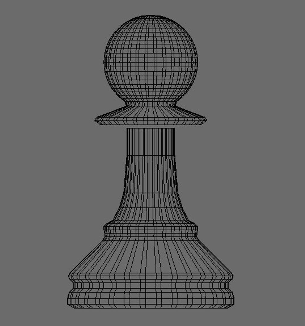 3d Chess Piece Model