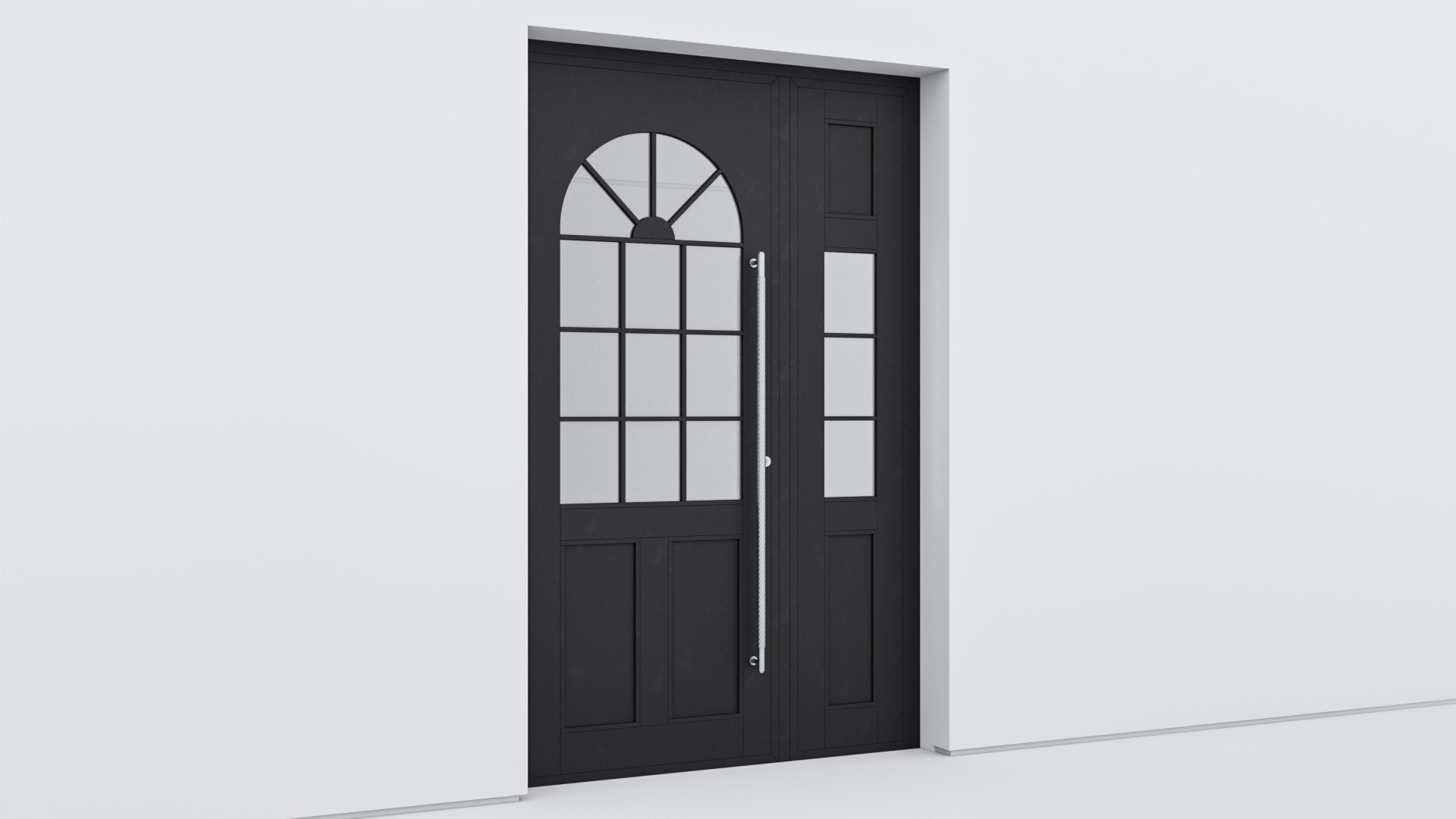 Aluminium door 320 3D model - TurboSquid 2060632