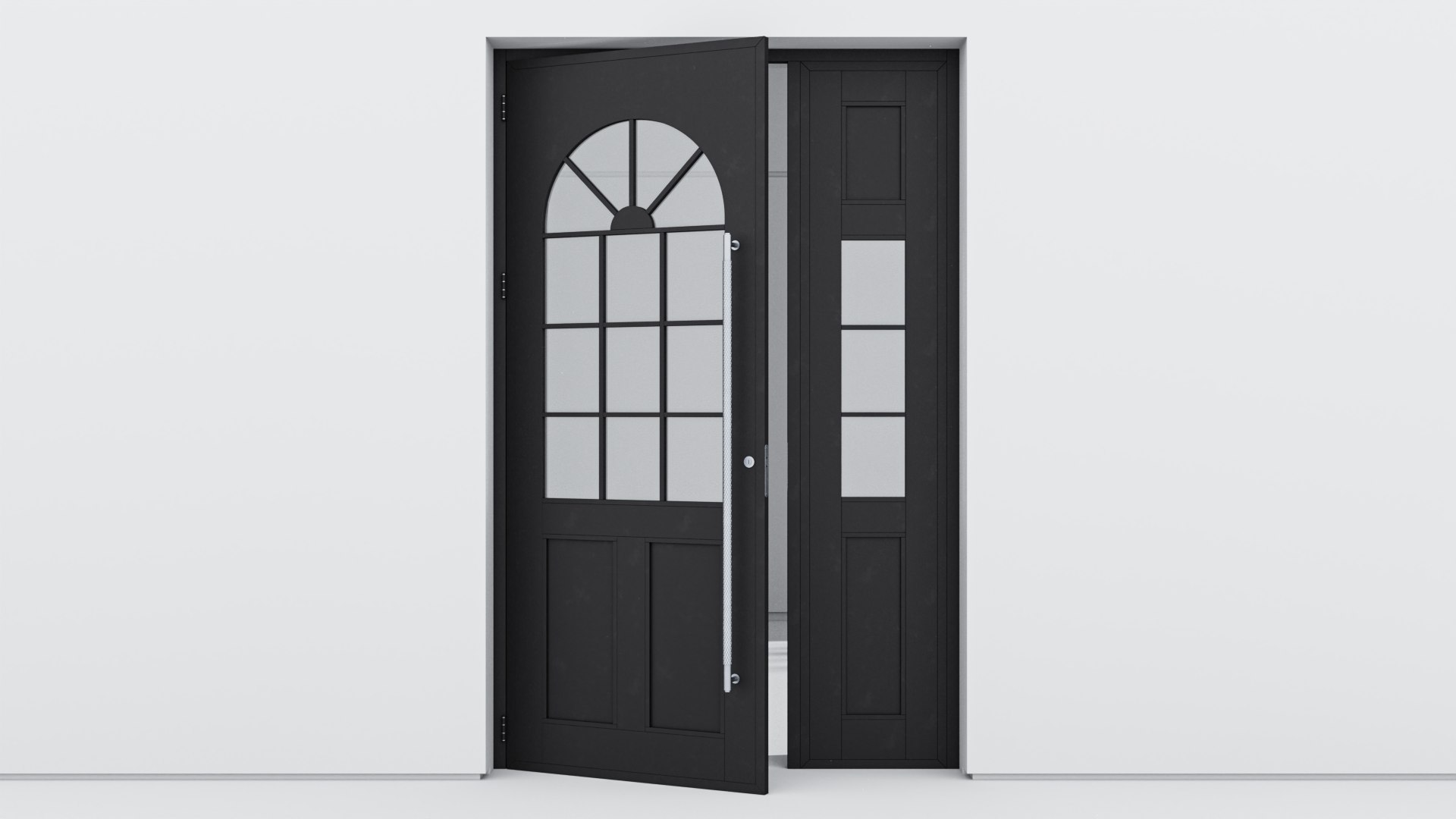 Aluminium door 320 3D model - TurboSquid 2060632