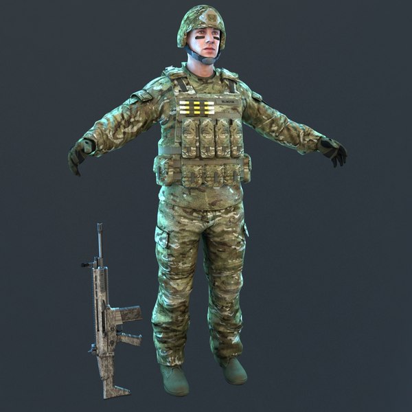 US Army 3D Models for Download | TurboSquid