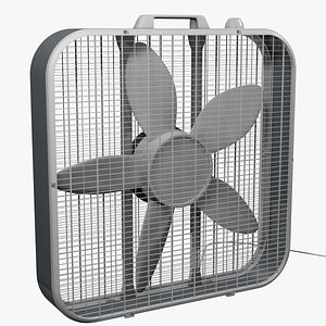 3D Box Fan Models - Browse & Download Formats - TurboSquid