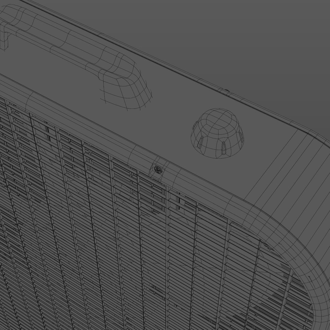 3d model box fan