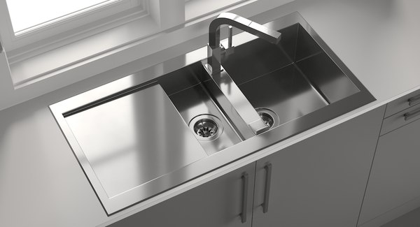 Realistic sinks 3 3D model - TurboSquid 1443632