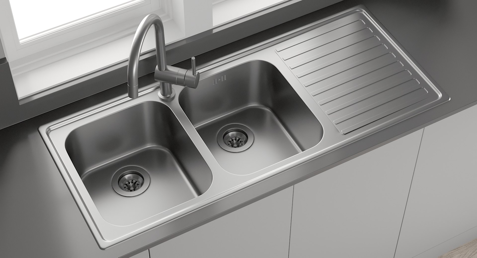 Realistic sinks 3 3D model - TurboSquid 1443632