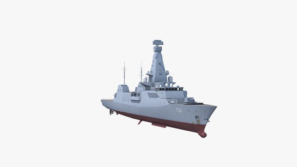 Type 26 frigate 3D model - TurboSquid 1222446