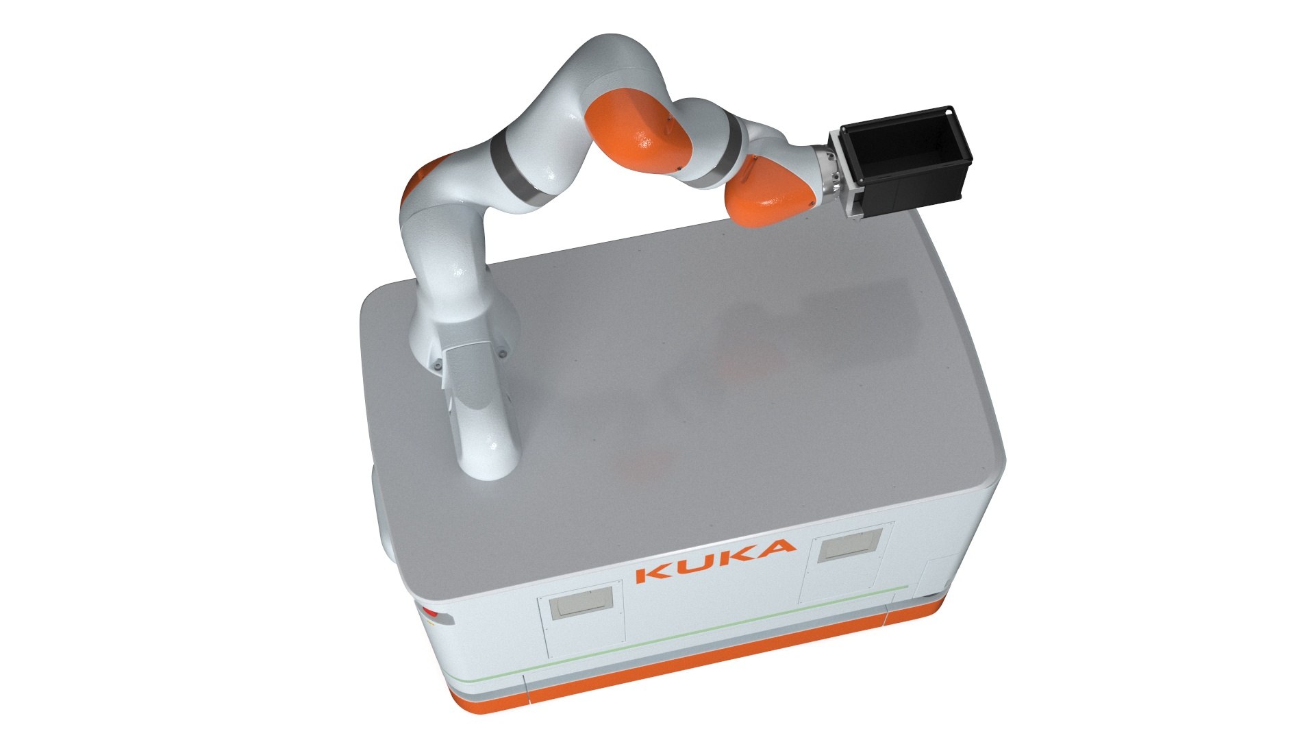 Mobile Robot KUKA KMR Iiwa With Special Box 3D - TurboSquid 2302380