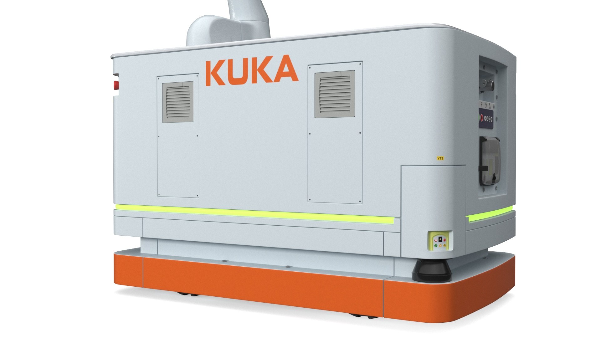 Mobile Robot KUKA KMR Iiwa With Special Box 3D - TurboSquid 2302380