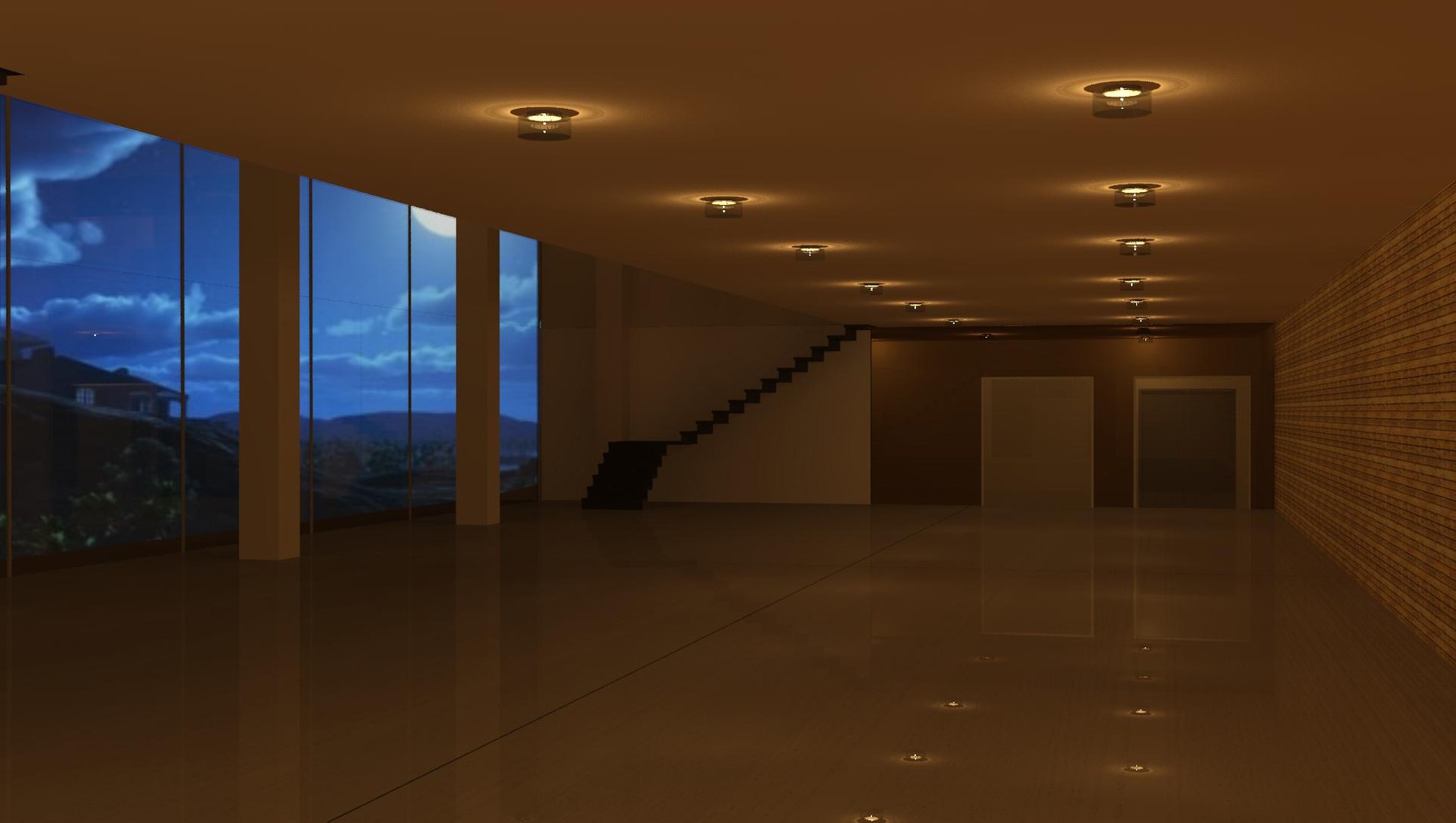 Revit Cliff House Model Model - TurboSquid 2013320