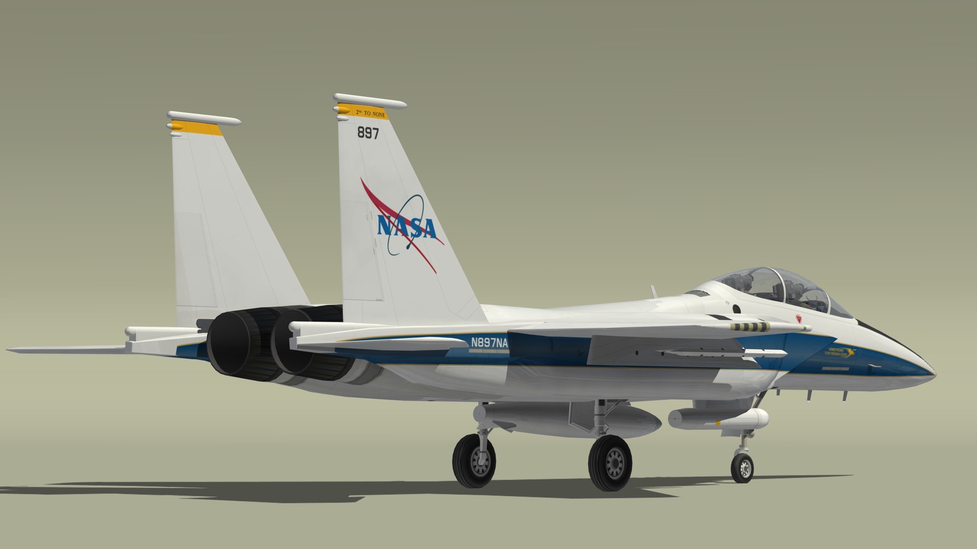 3D F15 Eagle NASA - TurboSquid 2194002