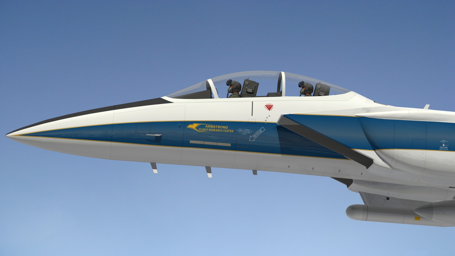 3D F15 Eagle NASA - TurboSquid 2194002