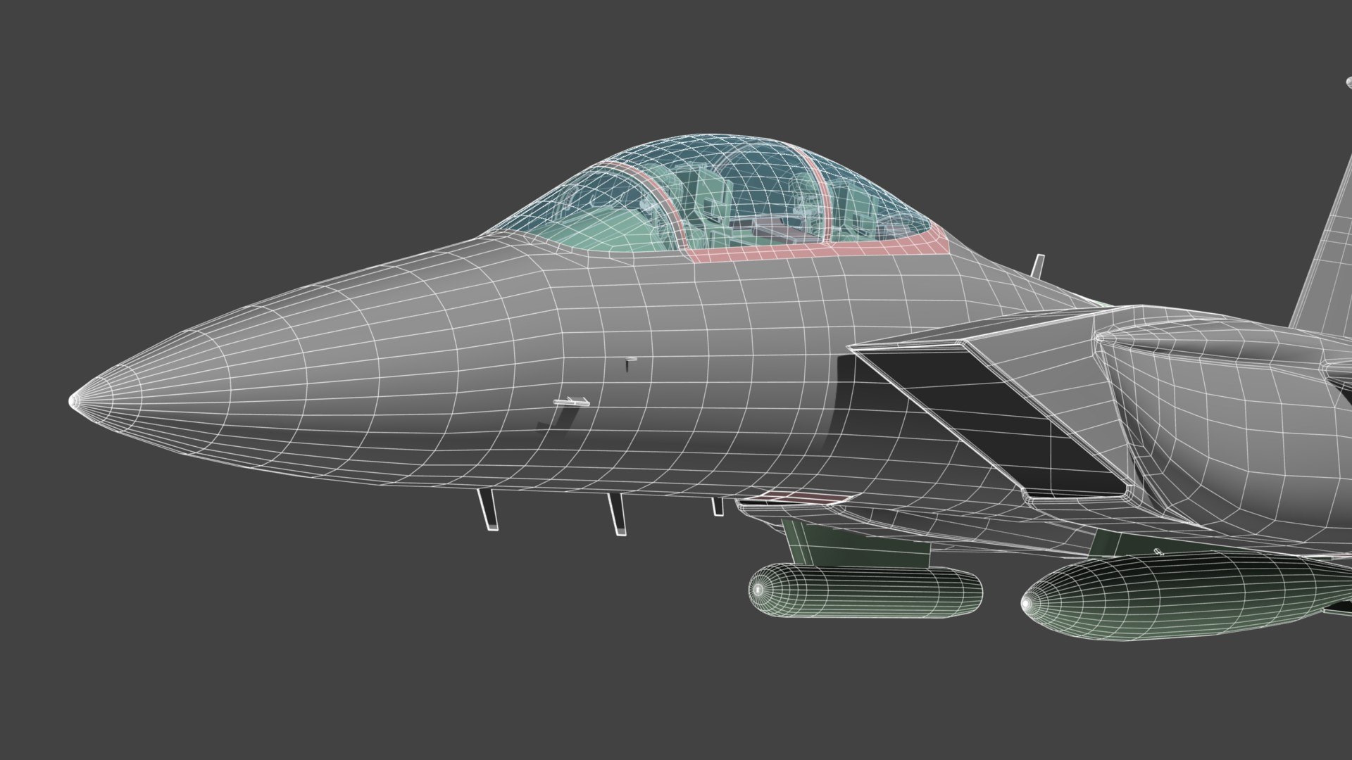 3D F15 Eagle NASA - TurboSquid 2194002