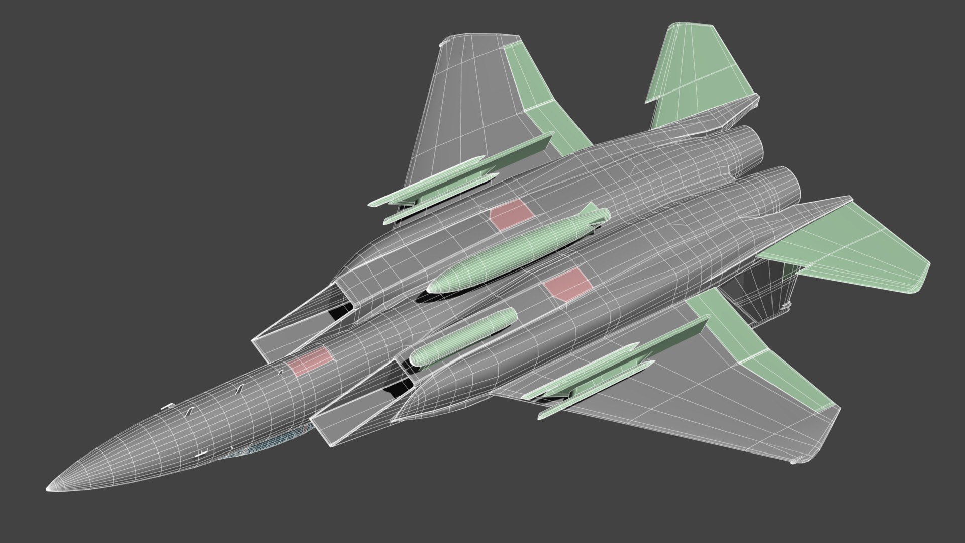 3D F15 Eagle NASA - TurboSquid 2194002