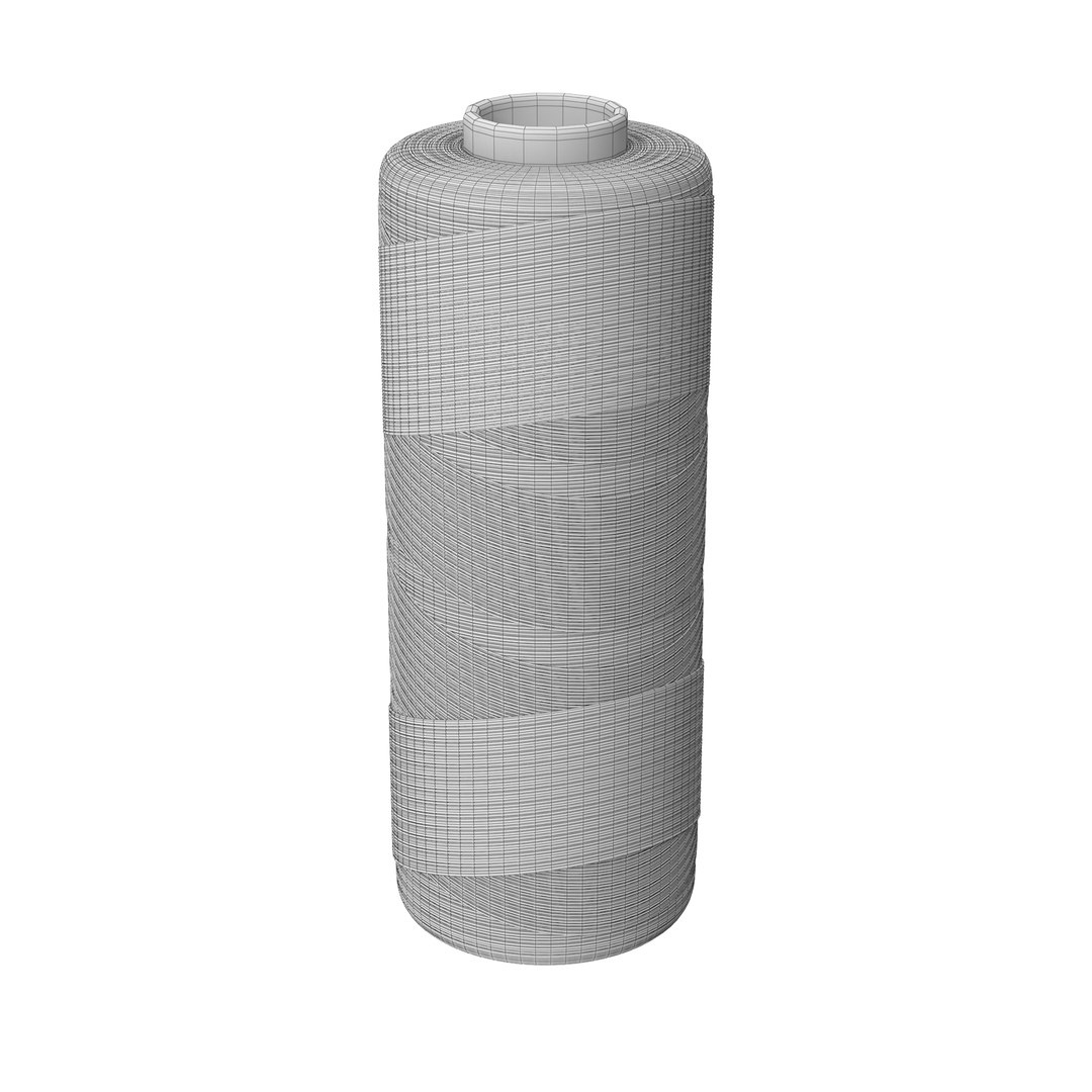 3D Model White Sewing Thread - TurboSquid 2211321